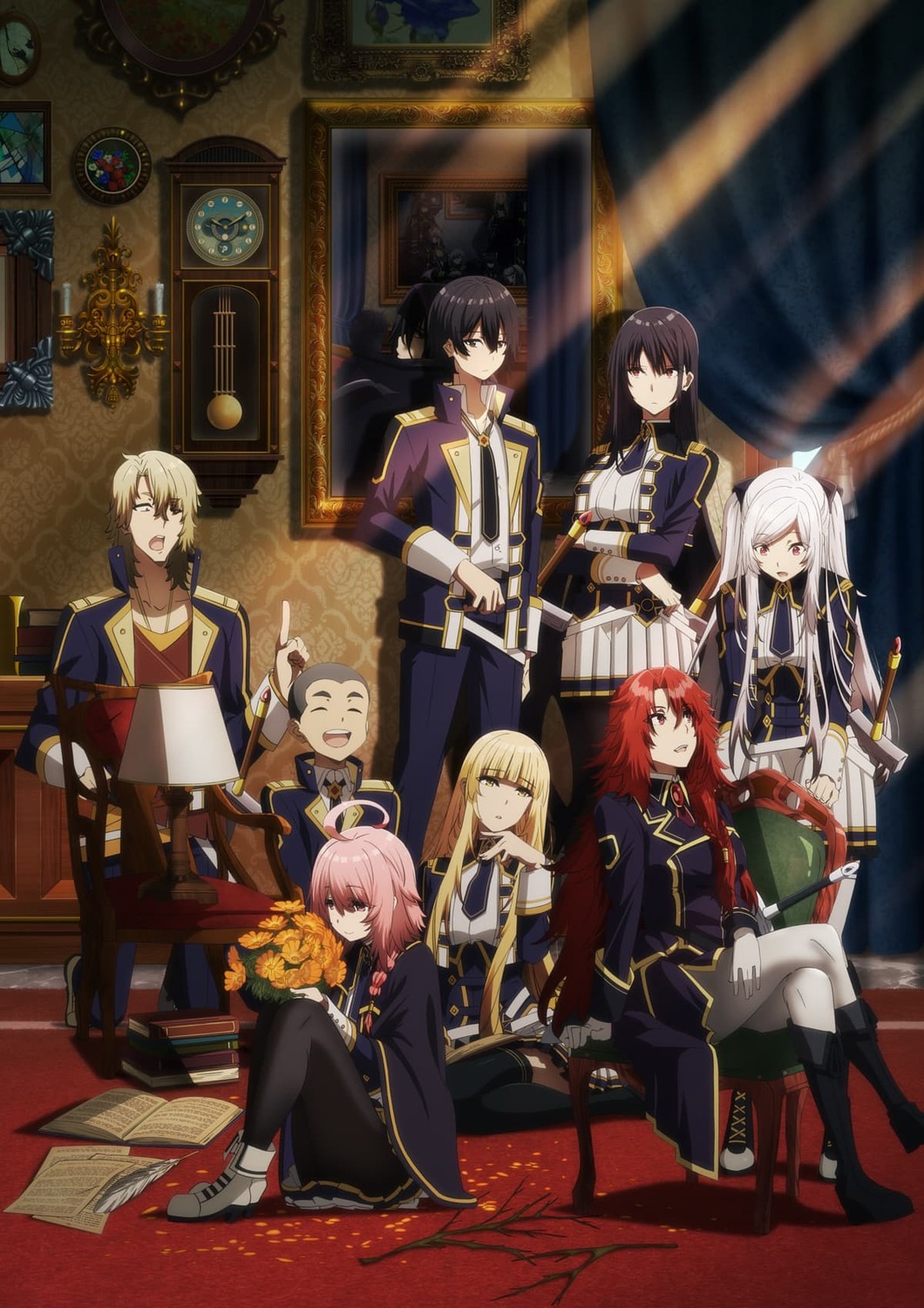 kage no jitsuryokusha ni naritakute! alexia midgar cid kagenou claire kagenou hyoro gali iris ...